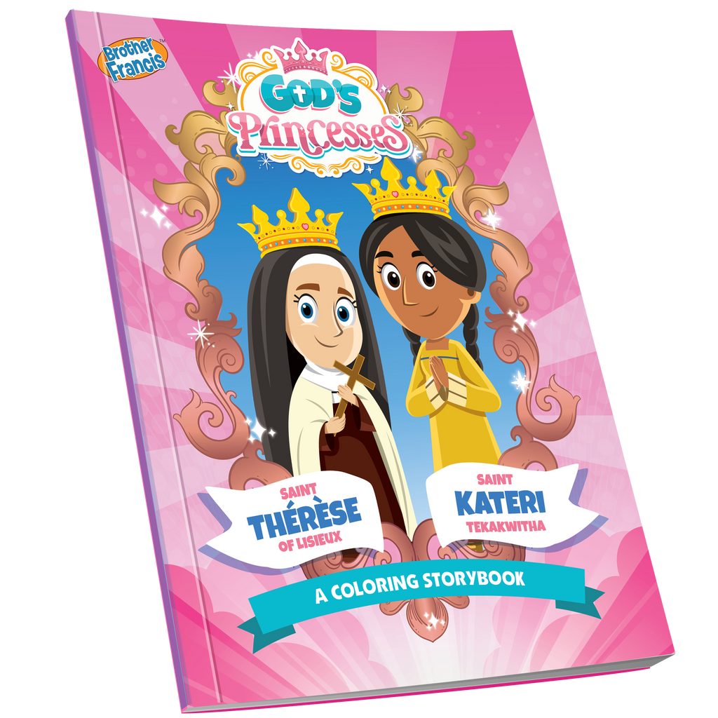 God's Princesses Volume 2 Coloring Book - St. Thérèse of Lisieux and S
