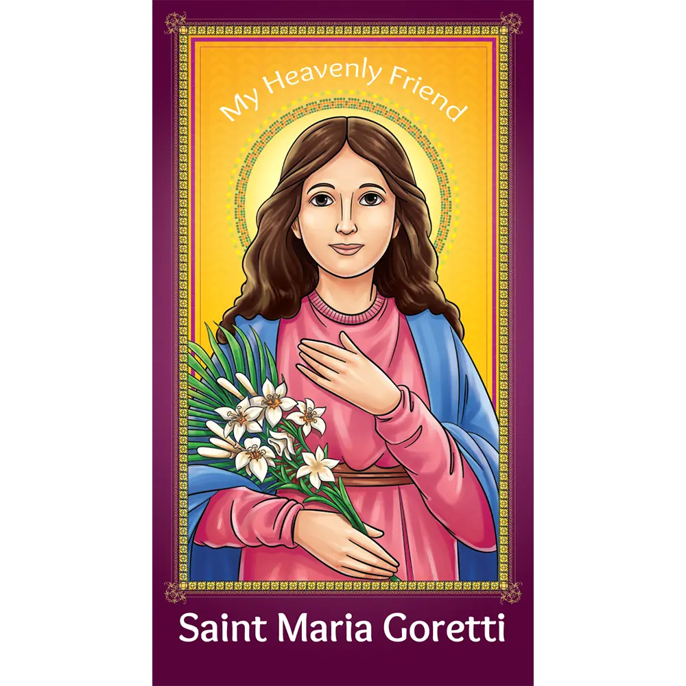 st maria goretti coloring page