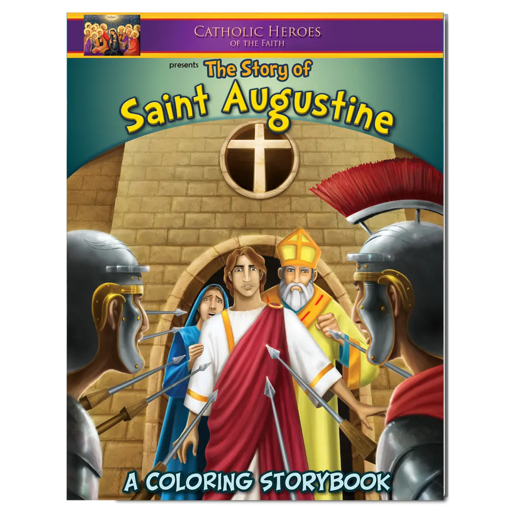 The Story of Saint Augustine - a Brother Francis Coloring Storybook
