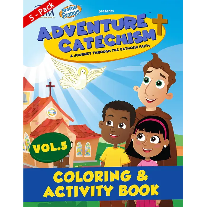 5-Pack of Adventure Catechism Volume 5 - Coloring and Activity Book 5-Pack of Adventure Catechism Volume 5 - Coloring and Activity Book