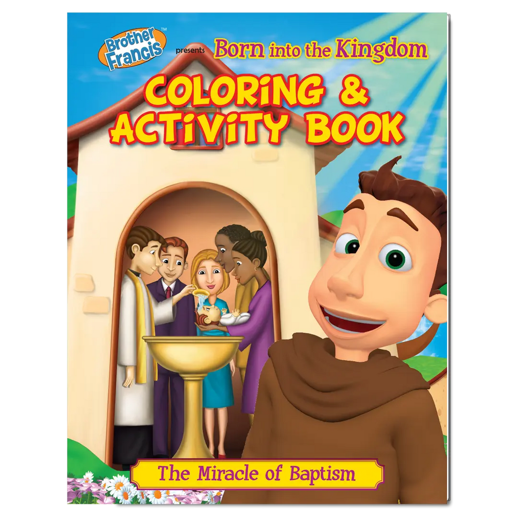 sacrament baptism coloring pages